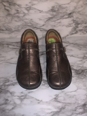 Clarks Unstructured Women's Un.Loop Slip-On Shoe Leather Loafers Size 9 ...