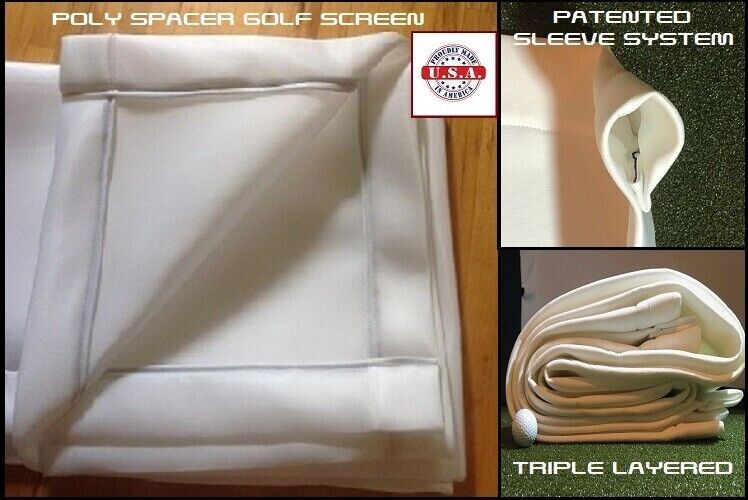GOLF SCREEN HANGING VERSION***POLY SPACER** PREMIUM** USA MADE** | eBay