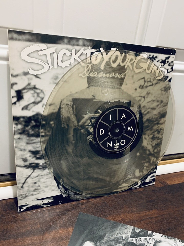 Stick to Your Guns - Diamond - 1st Press (2012) Clear Vinyl Lp Sumerian ...
