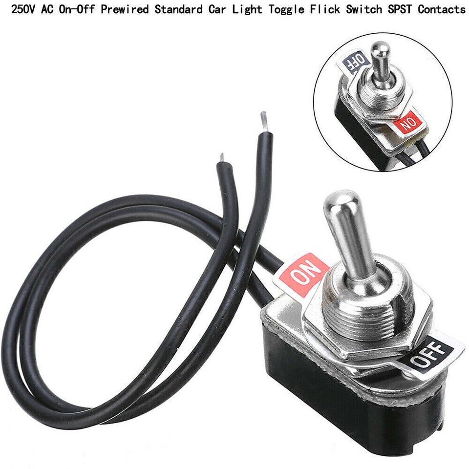 Top Ein Aus Mini Kippschalter wasserdicht Schalter DIY AC 12V 6A 250V ...