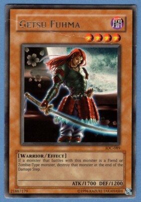 Yu-Gi-Oh! TCG Getsu Fuhma Invasion of Chaos IOC-089 Rare Warrior | eBay