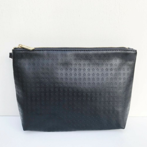 YSL Beauty Black "Star Pattern" Makeup Cosmetics Bag Trousse / Pouch ...