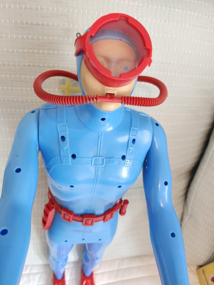 Original 60s Remco Frogman US NAVY Commando W Box, Store Display, Motor ...