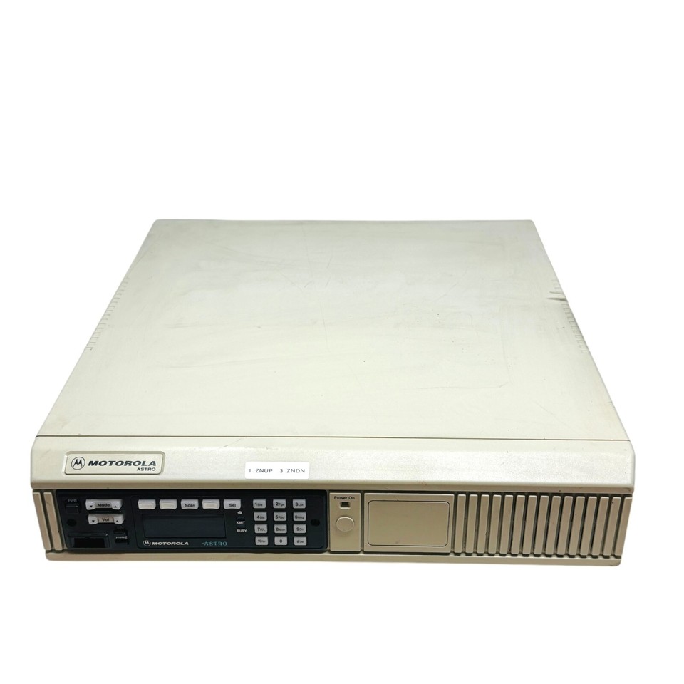 Motorola Astro XTL 5000 Consolette Two Way Radio w Power Supply, Desk ...