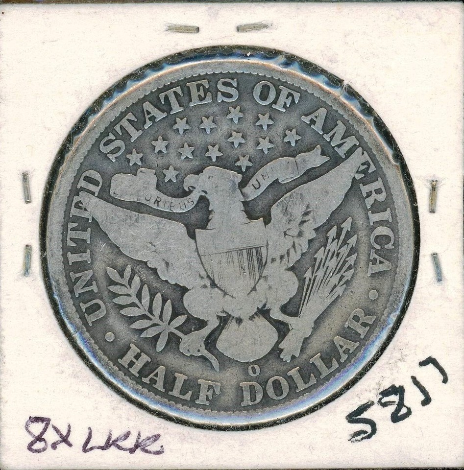 1908-O BARBER HALF DOLLAR FULL RIMS #5817 | eBay