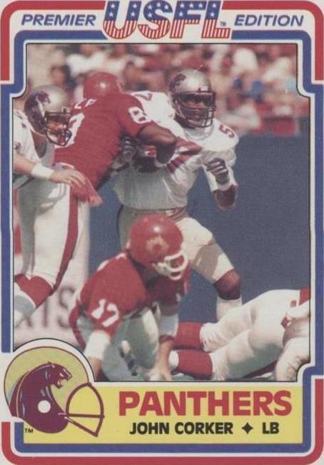 1984 Topps USFL - John Corker #60 (RC) for sale online | eBay