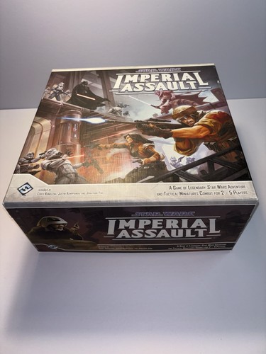 Star Wars Imperial Assault FFG Board Game Core Set (painted miniatures ...