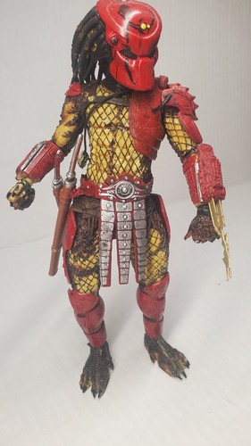 Used NECA loose PREDATOR Action Figure Big Red w/ flaws | eBay