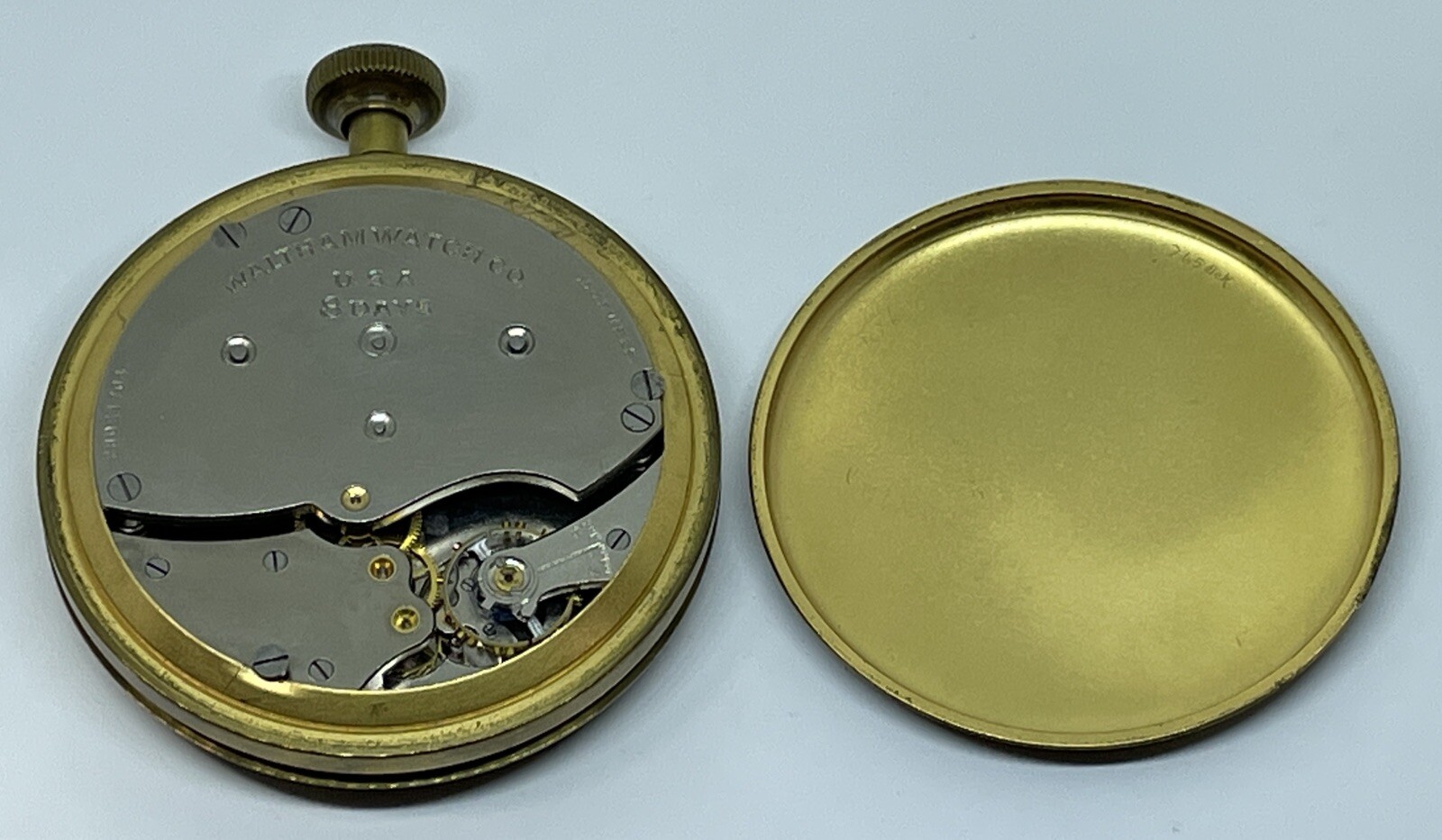 WALTHAM 8-DAY CLOCK / Circa 1933 15 Jewels 37s / For Parts or Repair | eBay