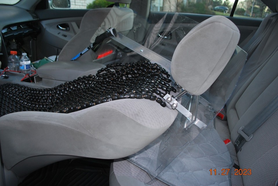 Taxi Uber Lyft Isolation Car Partition Shield Protective Transparent | eBay