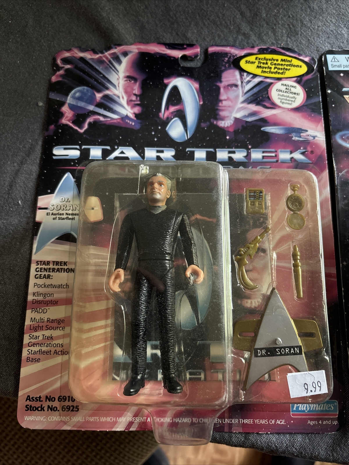 Star Trek Generations Dr Soran & Star Trek Voyager Vidiian Figures | eBay