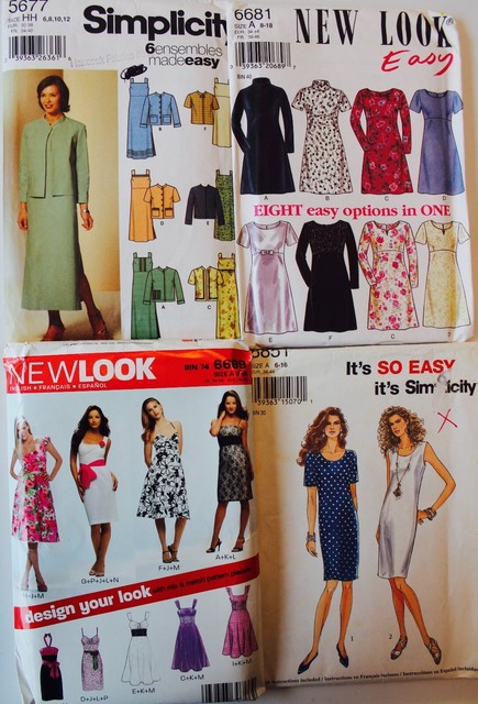 Simplicity 2147 Misses Mini Dress Tunic Pattern Learn to Sew UCT Sz 6 ...