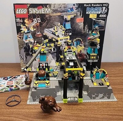LEGO Rock Raiders: The Rock Raiders HQ (4990) 100% Complete with Box ...