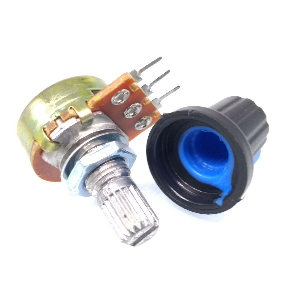 US Stock 10 Units 10K B10K OHM Linear Taper Rotary Potentiometer POT ...