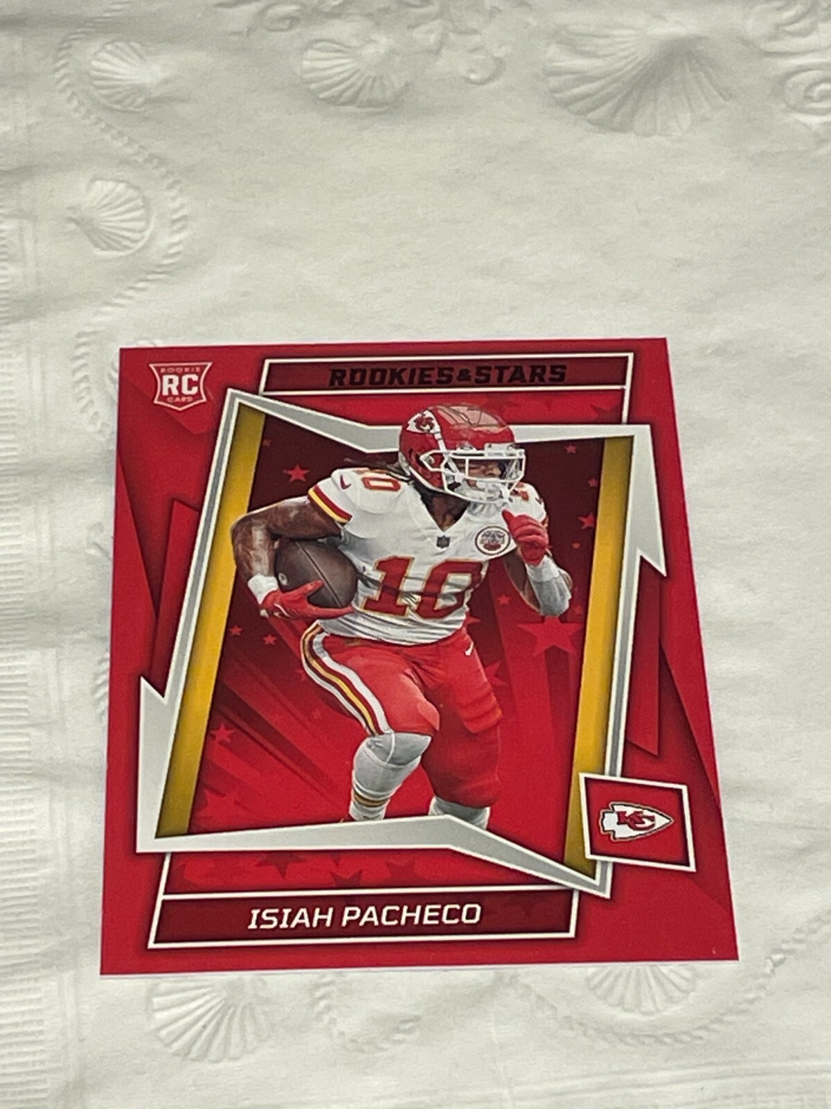 2022 Rookies &Stars Football Isiah Pacheco #143 RC Kansas City Chiefs ...