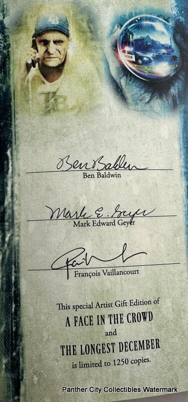 x/1250 Artist Signed Stephen King A Face In The Crowd Chizmar Longest ...