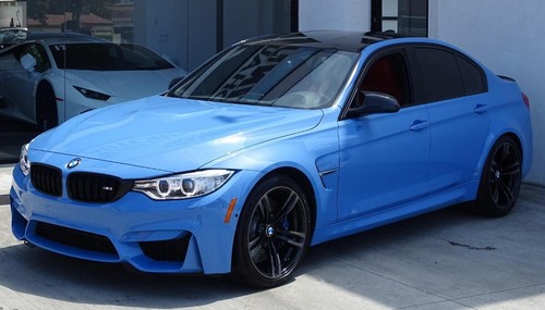 TOUCH UP PAINT FOR BMW M3, M4 WITH COLOR CODE B68, YAS MARINA BLUE. 1 ...