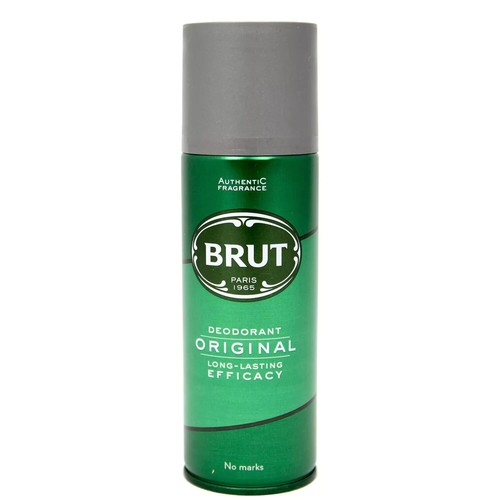 Brut Original Men's Deodorant Body Spray with Distinctive Fragrance ...