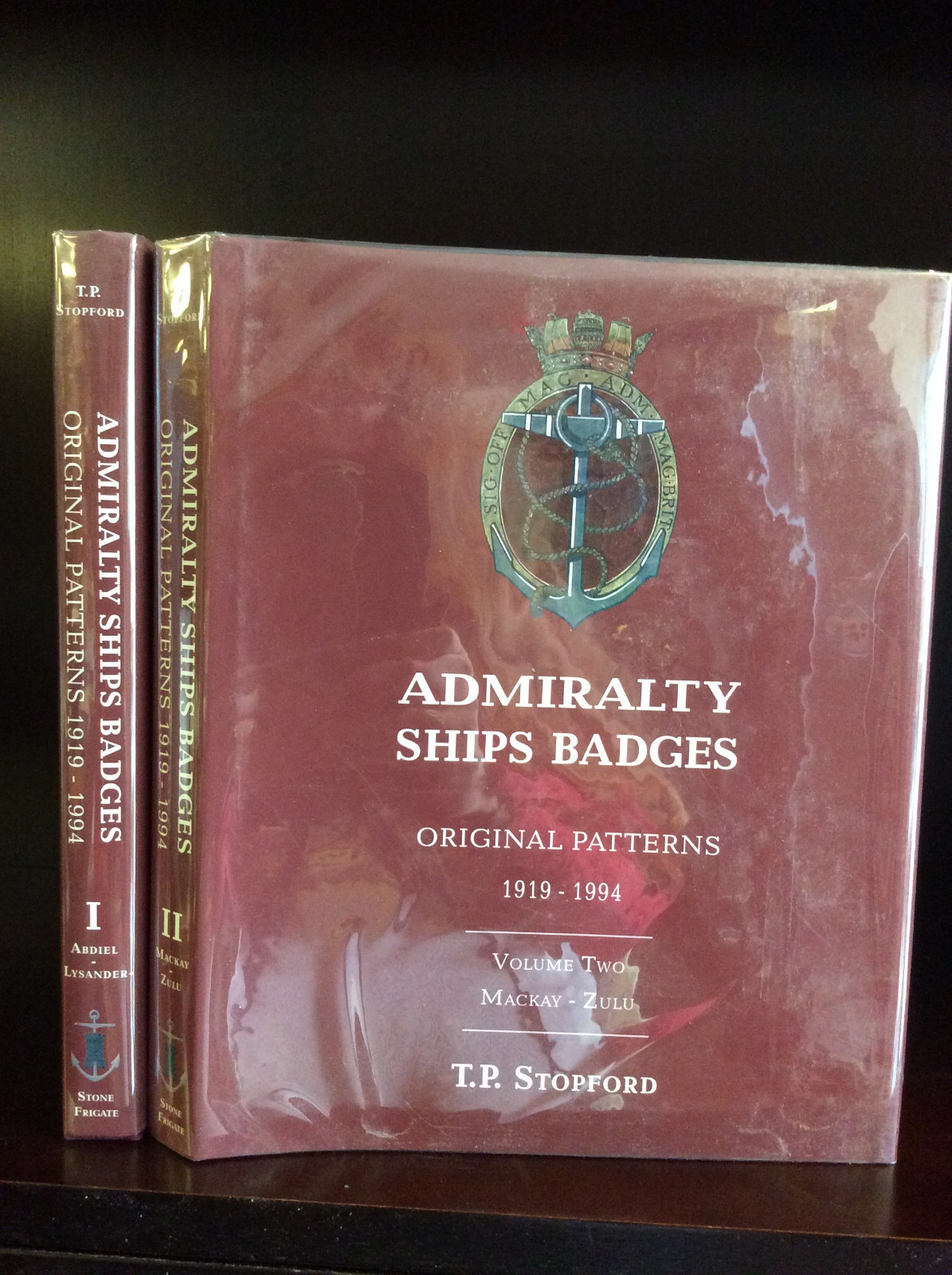 ADMIRALTY SHIPS BADGES: Original Patterns 1919-1994 - T.P. Stopford ...