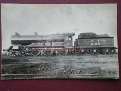POSTCARD RP LNER B3 CLASS LOCO NO 6165 | eBay UK