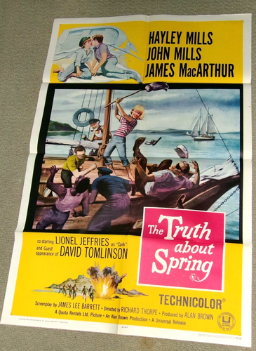 The Truth About Spring Original 1sh Movie Poster | eBay