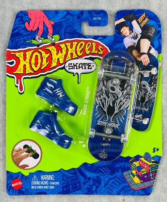 🛹🛹🛹Hot Wheels Skate Tony Hawk Treasure Hunt Hawk Strike Fingerboard H17 ...