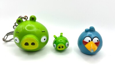 Angry Birds Rovio Toys Keychain Figures Mixed Lot Preowned Fair ...