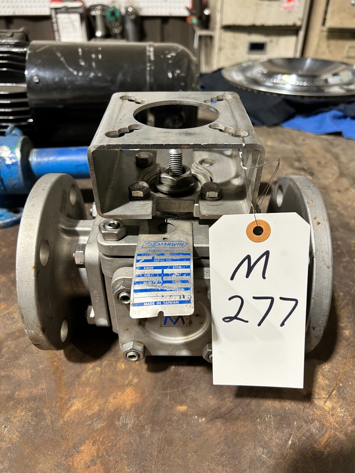 Marwin 2" Stainless Steel 3 way Ball Valve 150psi, model 3L-2533FT ...