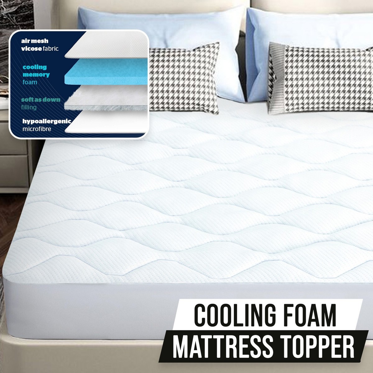 Buying Memorygel Toppers All Seasons Memory Foam Mattress Topper
