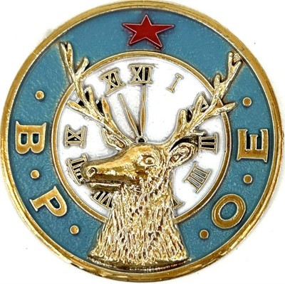 Vintage BPOE - Benevolent and Protective Order of Elks Plastic Badge | eBay