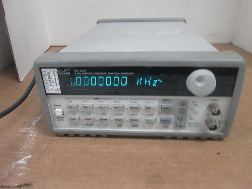 HP 33120A FUNCTION ARBITRARY WAVEFORM GENERATOR | eBay