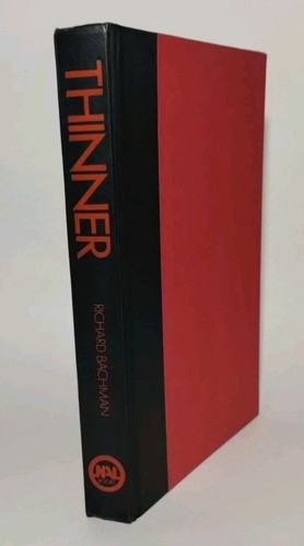 THINNER by Richard Bachman - Stephen King (1984) Book Club Edition BCE ...