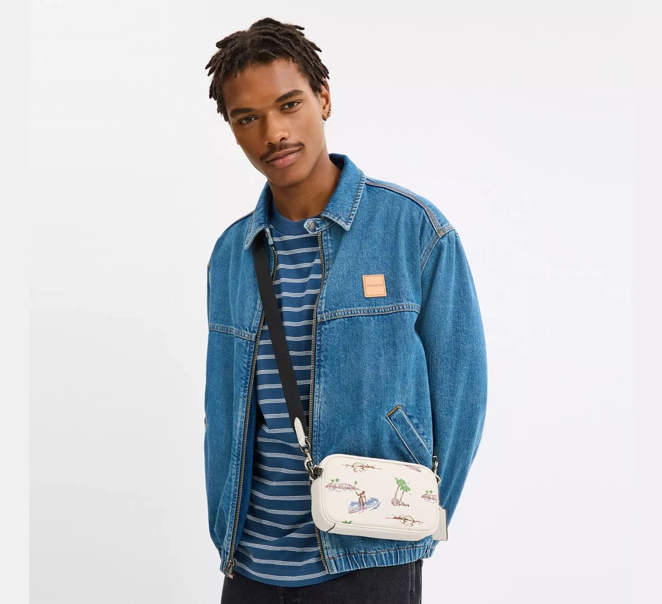 Coach Jayden Crossbody Bag With Surf Print CBI35, Chalk Multi | eBay