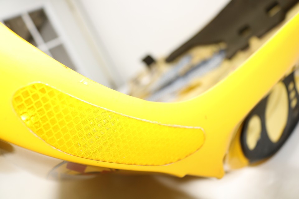 2002 Ski-doo Mxz 700 Zx Hood Assembly Yellow Summit Renegade Salt Lake ...