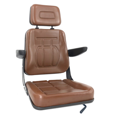 Excavator Seat Forklift Seat Skid Loader Backhoe Dozer Telehandler with ...