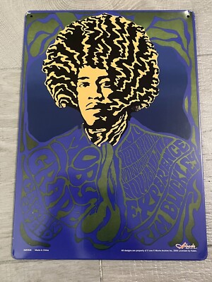 Official Jimi hendrix tour Metal Tin Sign Poster Wall Decor A4 | eBay UK
