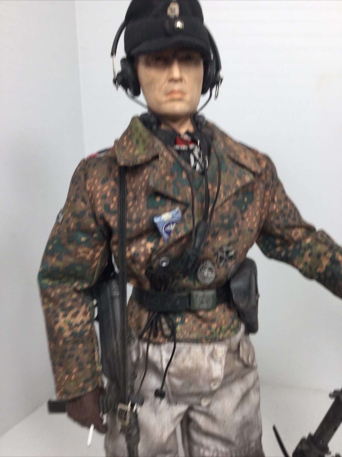 1/6 DRAGON GERMAN SS PANZER LEHR DIV TIGER TANK GUNNER MG-34 MP-40 &P ...