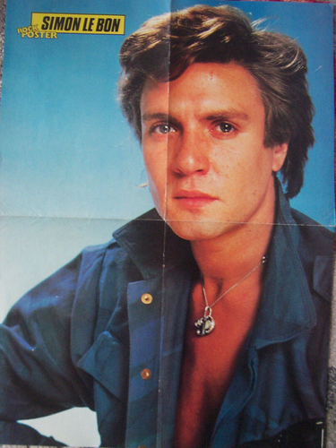 Simon le Bon , Tears for Fears , grand poster 56x42 cms . | eBay