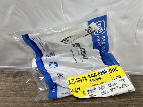 84690296- Genuine GM R/CMPT LID BOWTIE EMBLEM chrome / gold 2014-2020 ...