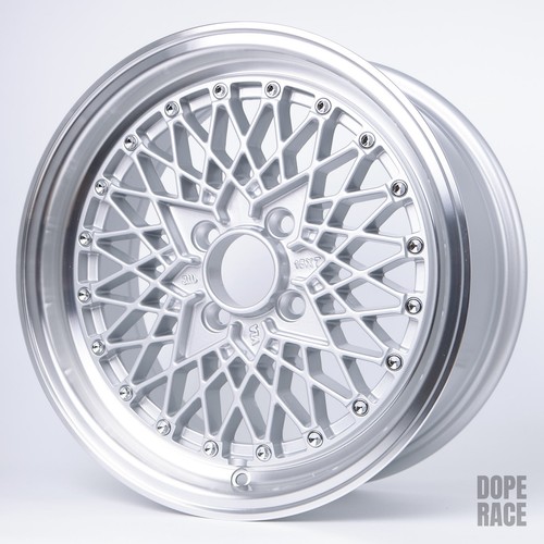 ROTA Wheels OS MESH 15 - 15X7, 35mm, 4X100, 67.1 Hub, ROYAL SILVER | eBay