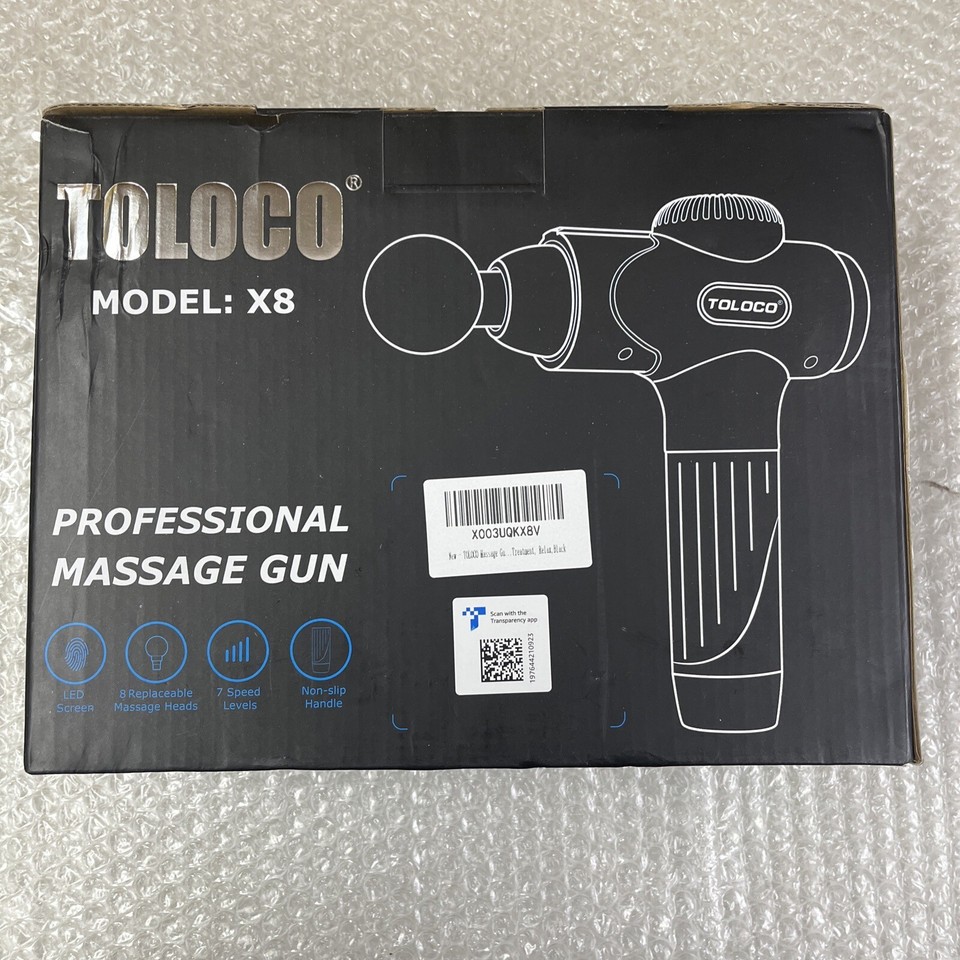 Toloco X8 Massage Gun 15 Detachable Heads | eBay