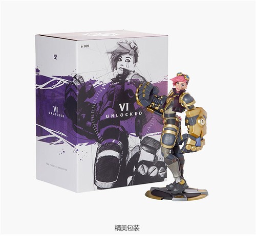 Official League of Legends LOL Vi Statue PVC Figure Model Collectibles ...
