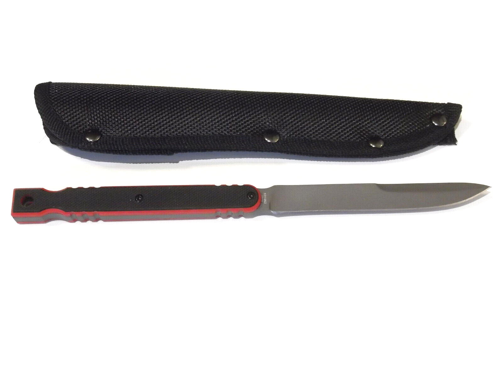 Rough Rider Black G10 Highland Spike Tactical Fixed Blade Full Tang ...