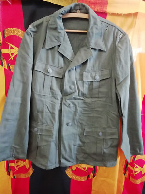 DDR NVA DRILLICH UNIFORM JACKE 1960er / 70er K52 - G56 !!! | eBay