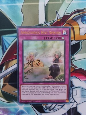 Yugioh! Amazoness Hot Spring - BLCR-EN039 - Ultra Rare - 1st Edition ...