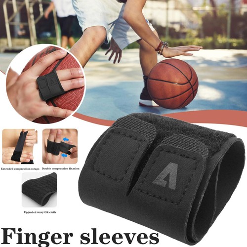 Basketball Sport Finger Splint Guard Protector Sleeve Brace Support ...