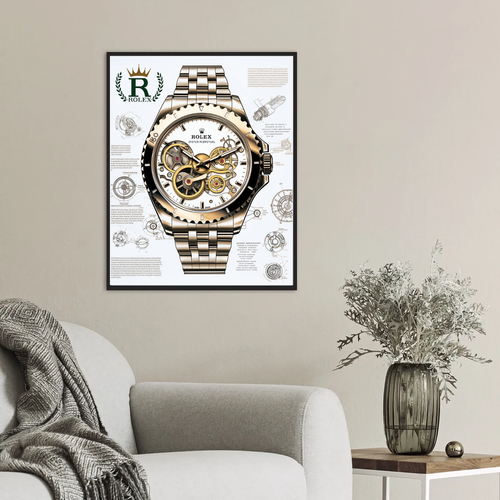Rolex Poster- Rolex Watch Patent Print, Rolex Wall Art, Rolex Wallpaper ...