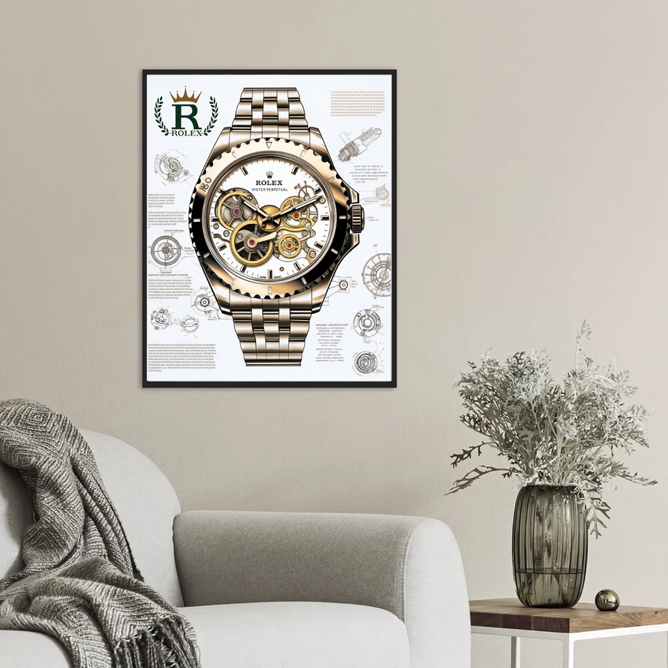 Rolex Poster- Rolex Watch Patent Print, Rolex Wall Art, Rolex Wallpaper ...