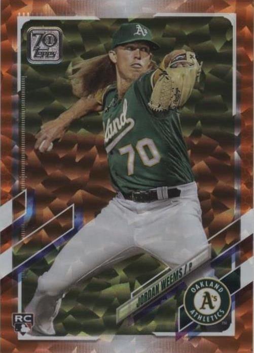 2021 Topps - Jordan Weems #570 Orange /299 (RC) for sale online | eBay