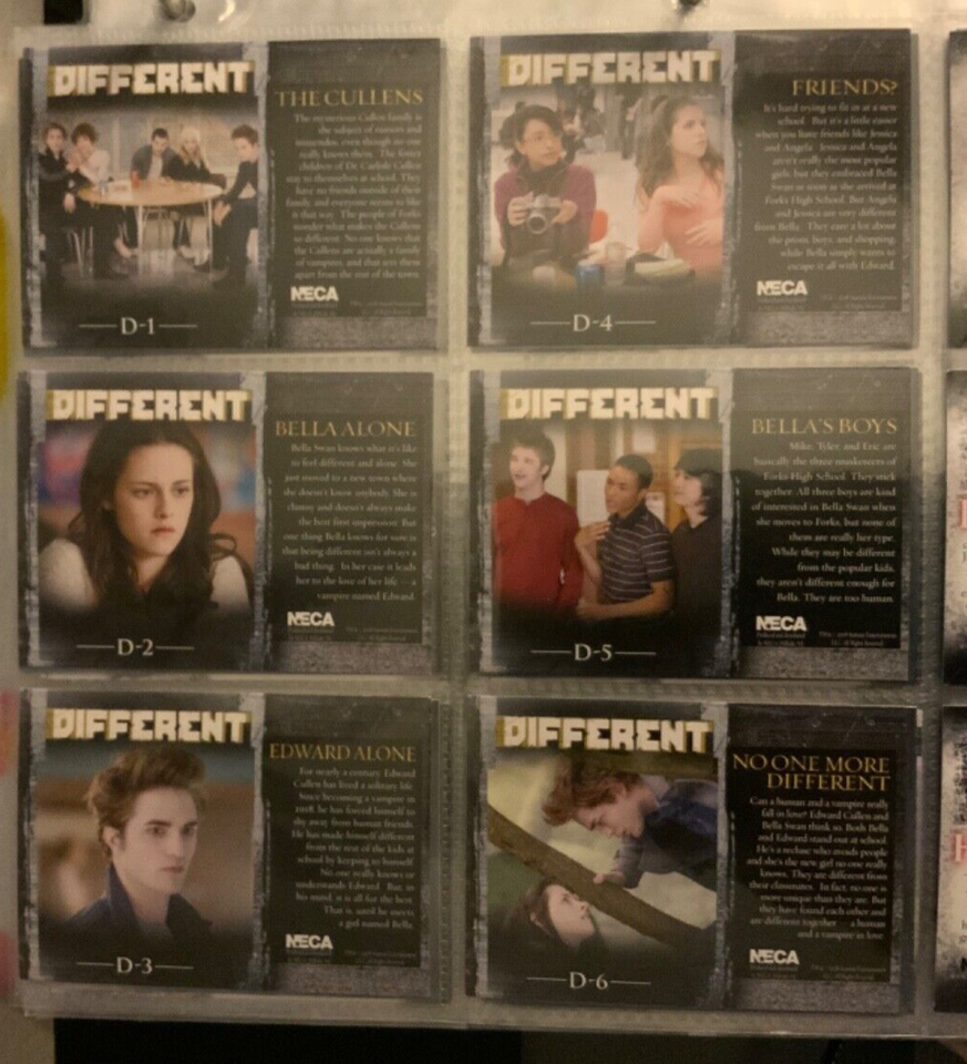 Twilight Trading Cards: Inkworks! Different Complete Set | eBay